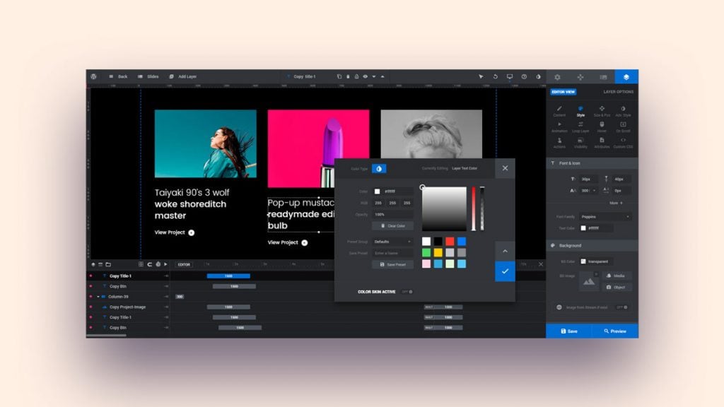 Slide Background - Slider Revolution
