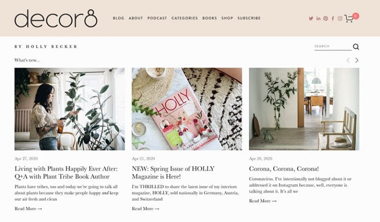 Amazing homepage slider examples from modern websites