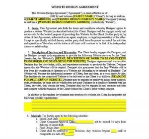 The Web Design Contract Guide: Tips and Templates to use