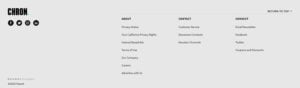 The Best Website Footer Design Examples and Best Practices
