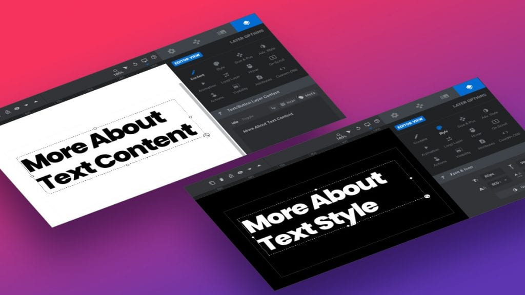 Slider Revolution Manual - Configuring Custom Text Layers