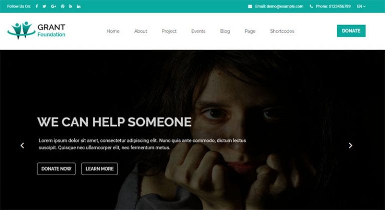 Great Non-Profit Website Templates for You to Download