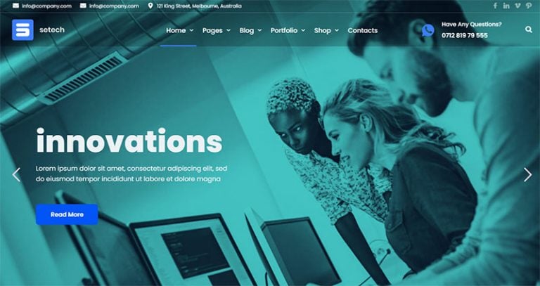 Cool Technology Website Templates You Need to Check Out