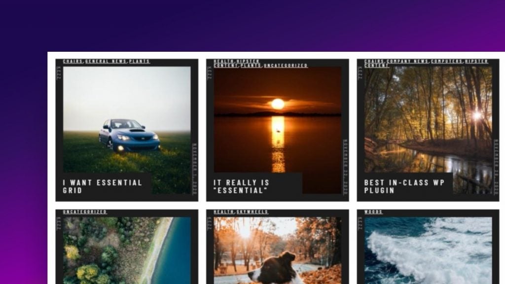 Make a Grid From Your Blog Posts With Essential Grid - Slider Revolution