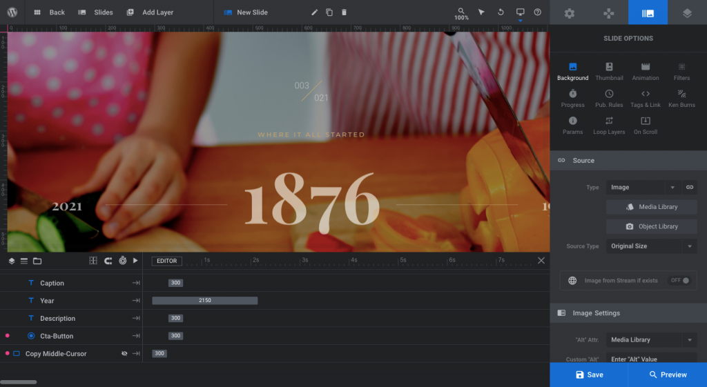 How to Create a Vertical Slider Timeline That Tells Your Brand Story ...