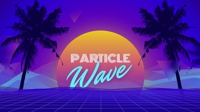 Particle Wave Showcase - Slider Revolution WordPress Builder