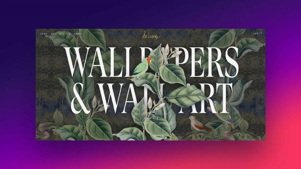 Superb Hero Image Website Designs to Inspire You (90 Examples)