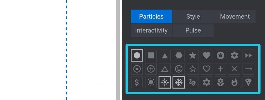 Slider Revolution Manual - Customizing Particle Effects