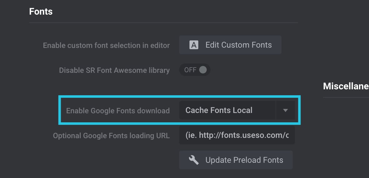 Host Google Fonts locally to avoid GDPR issues - Slider Revolution