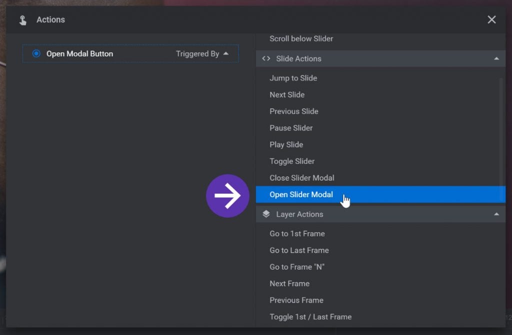 Slider Revolution Manual - Slider Revolution Modules as Modals