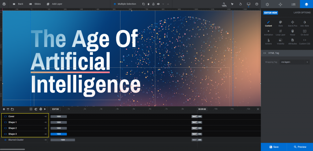 Make Visitors Want to Stop and Play with Your Particle Animation Hero ...