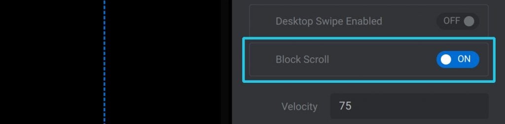 Slider Revolution Manual - Configuring Module Navigation with Touch ...