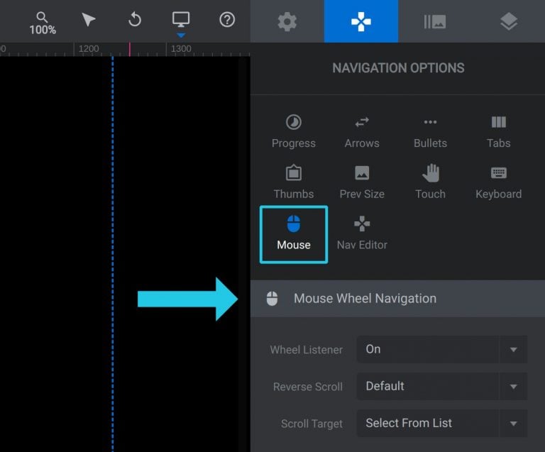 Slider Revolution Manual - Configuring Module Navigation with Touch ...