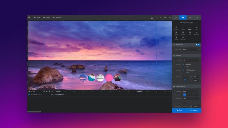 Slider Revolution Manual - Activate and Configure Bullet Navigation