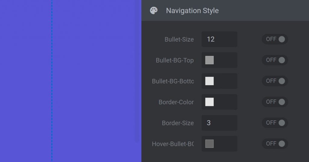 Slider Revolution Manual - Activate and Configure Bullet Navigation