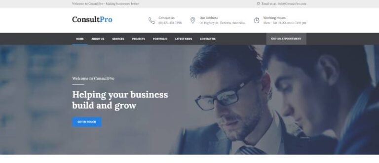 The Best Consultant Website Templates You'd Want To Use