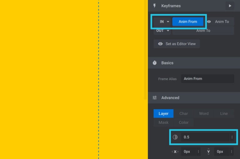 Slider Revolution Manual - Advanced Layer Animations Tab