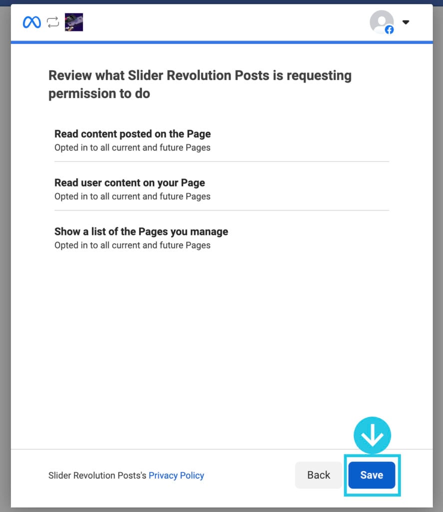 Slider Revolution Manual - Create a Facebook Media Feed From Scratch