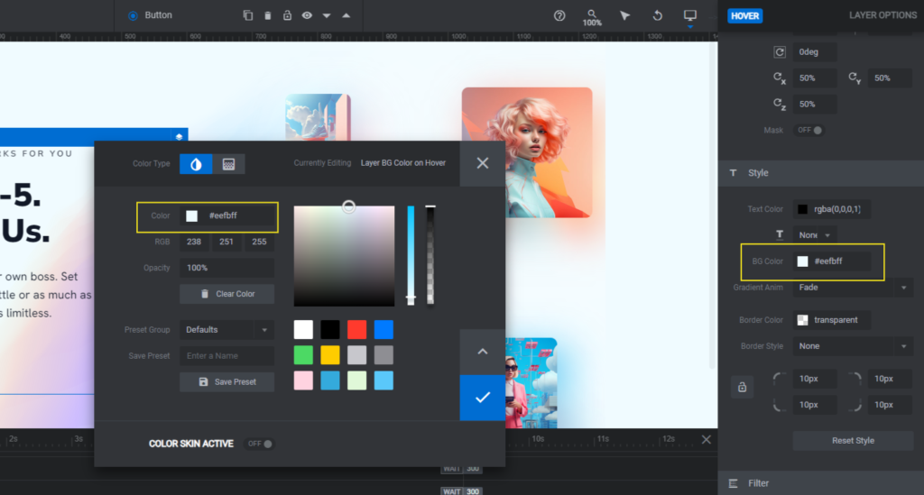 How to Create an Eye-Catching Hero with Gradients and Particle Effects ...