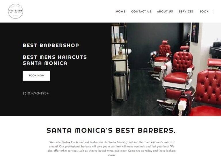 Sleek Barbershop Website Design Examples To Inspire You