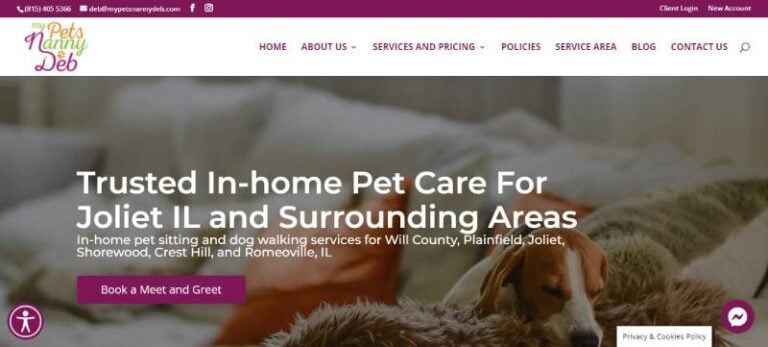 Paws and Pixels: Pet Website Design Examples