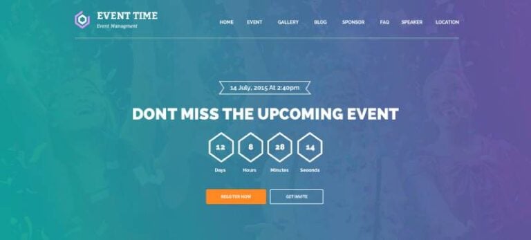 Top Event Website Templates You Can Use