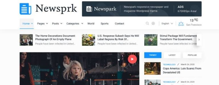 Stunning News Website Templates: 20+ Examples