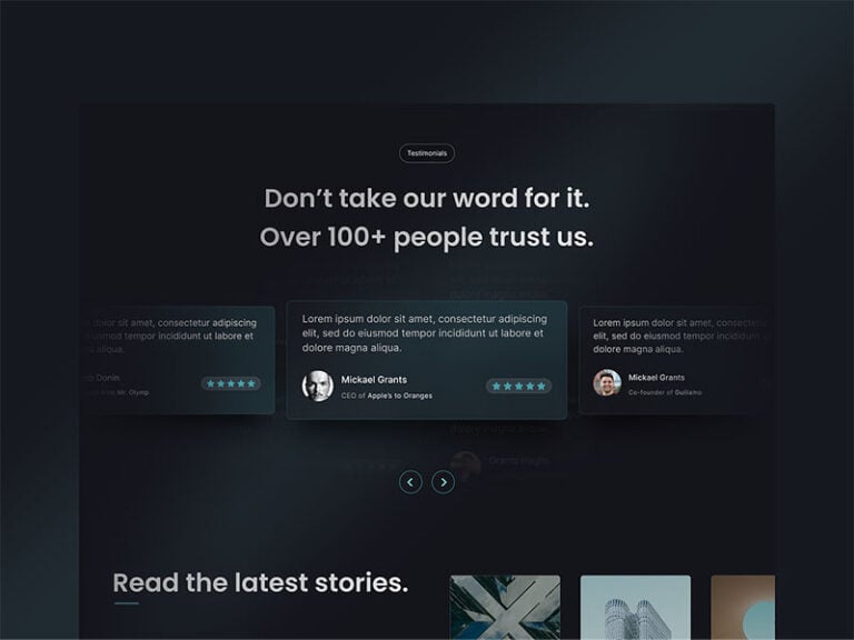 Inspiring Testimonial Slider Examples to Boost Credibility