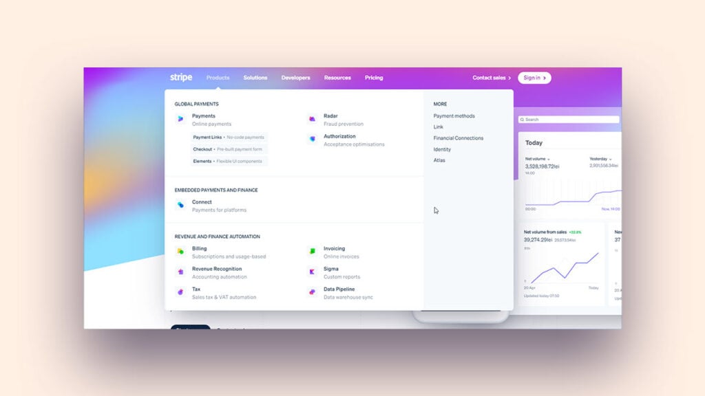 Website Navigation Examples Following Best Practices