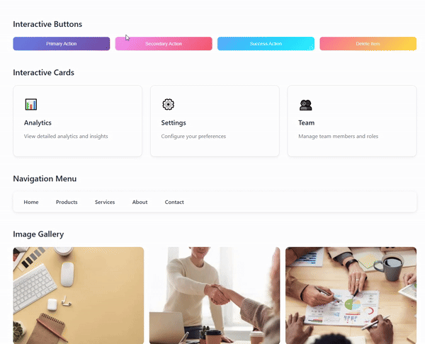 CSS Ripple Effect Examples for Modern Websites