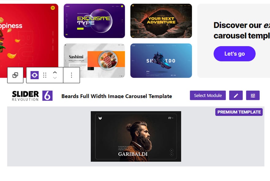 Slider Templates - Slider Revolution