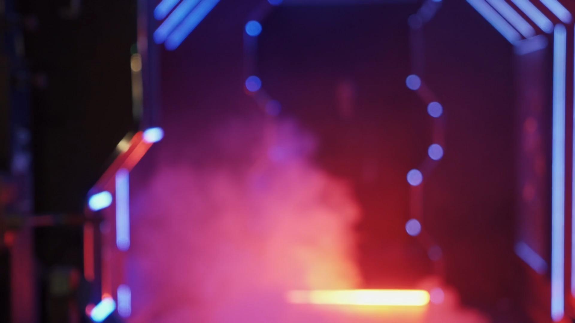 Cyber Glitch Effect Slider - Slider Revolution WordPress Builder